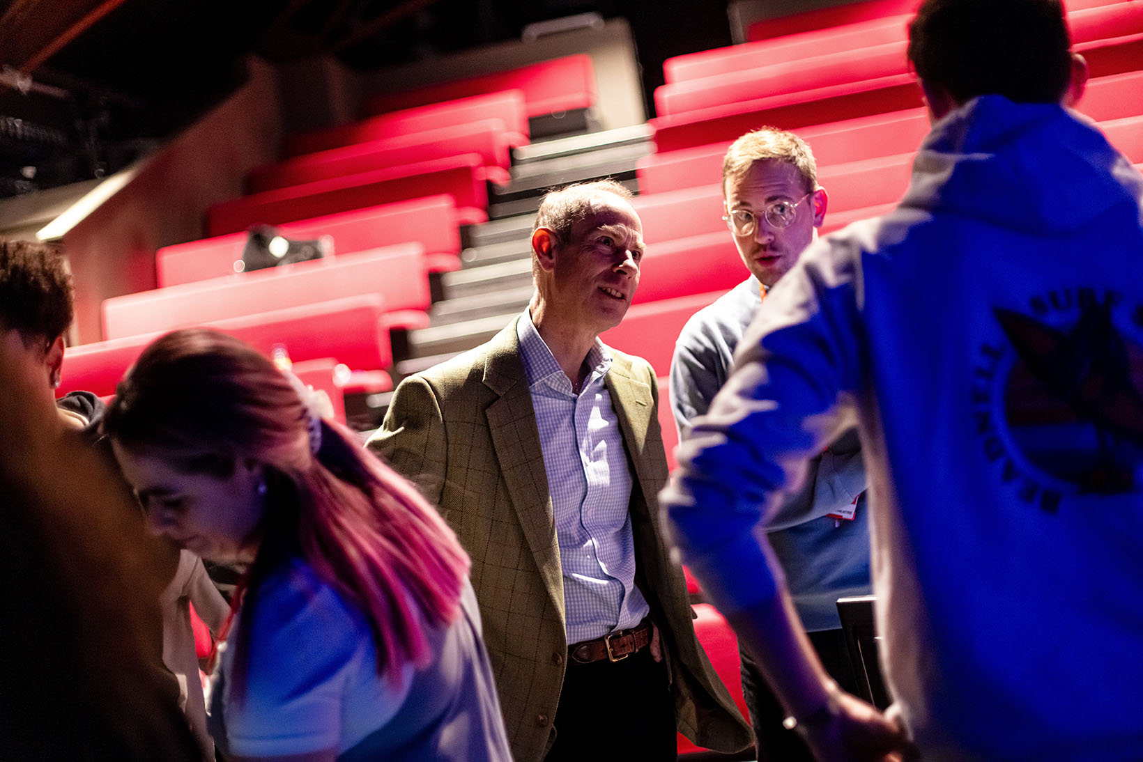 The Duke Of Edinburgh Visits Reading Rep Theatre | What's On Reading