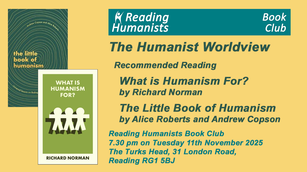 The Humanist Worldview | What's On Reading
