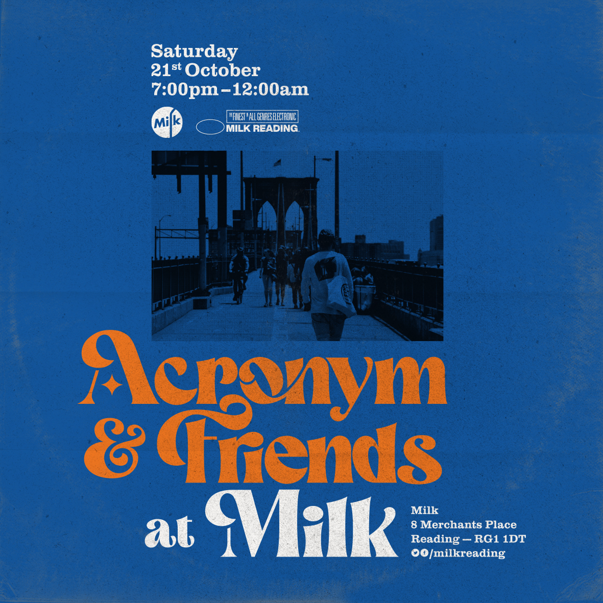 DJ: Acronym at Milk | What's On Reading