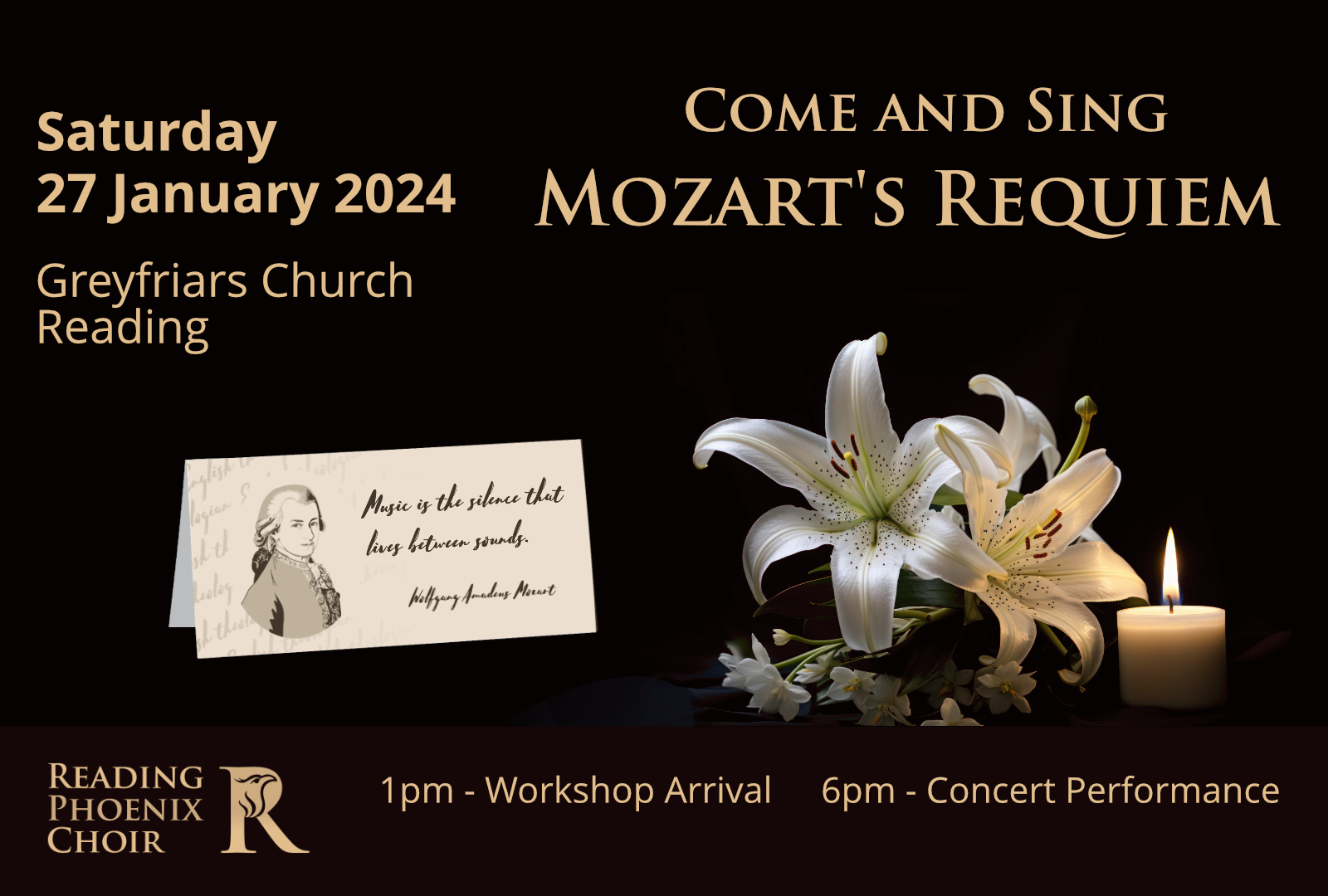 Come & Sing Mozart's Requiem | What's On Reading