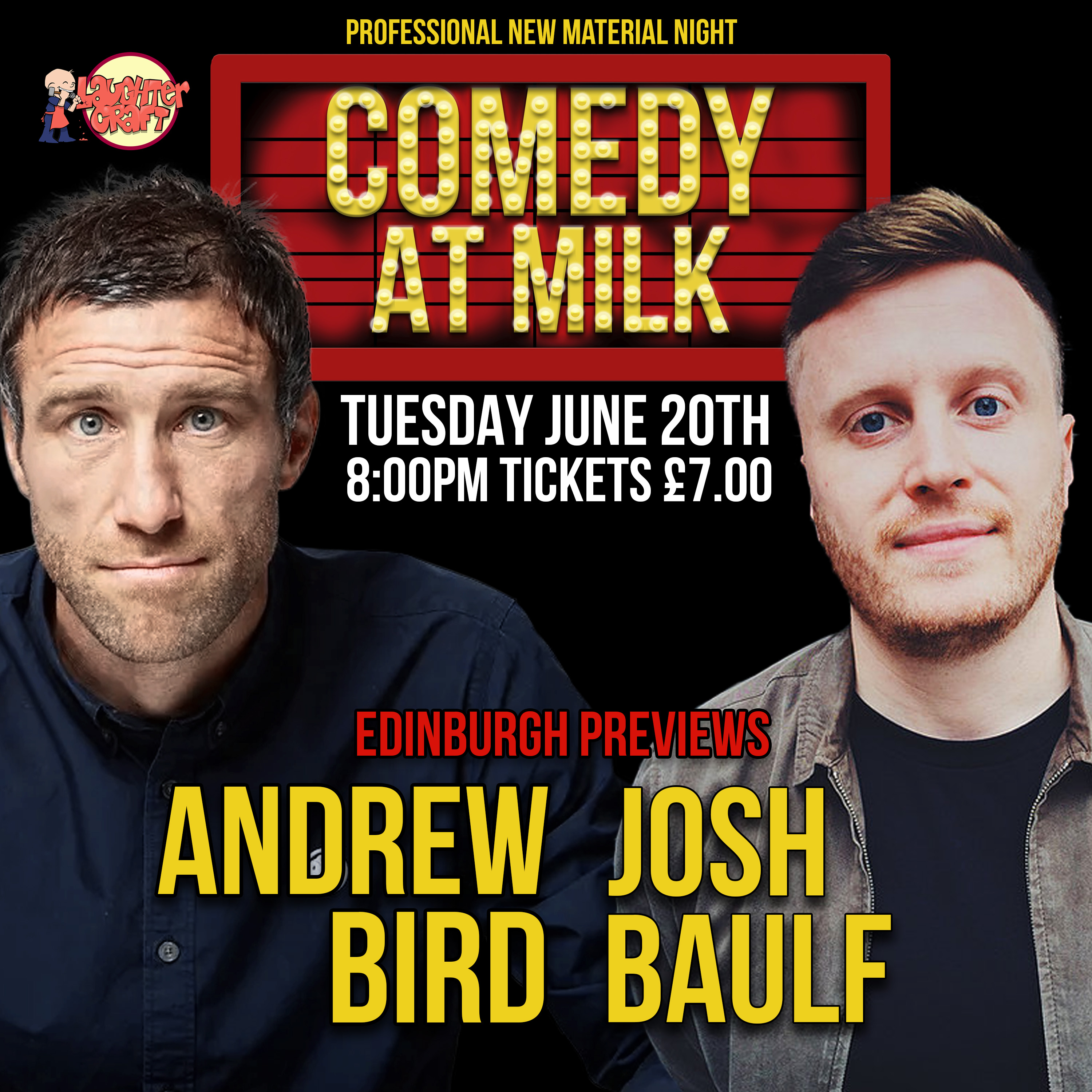 Comedy at Milk June Preview Show | What's On Reading