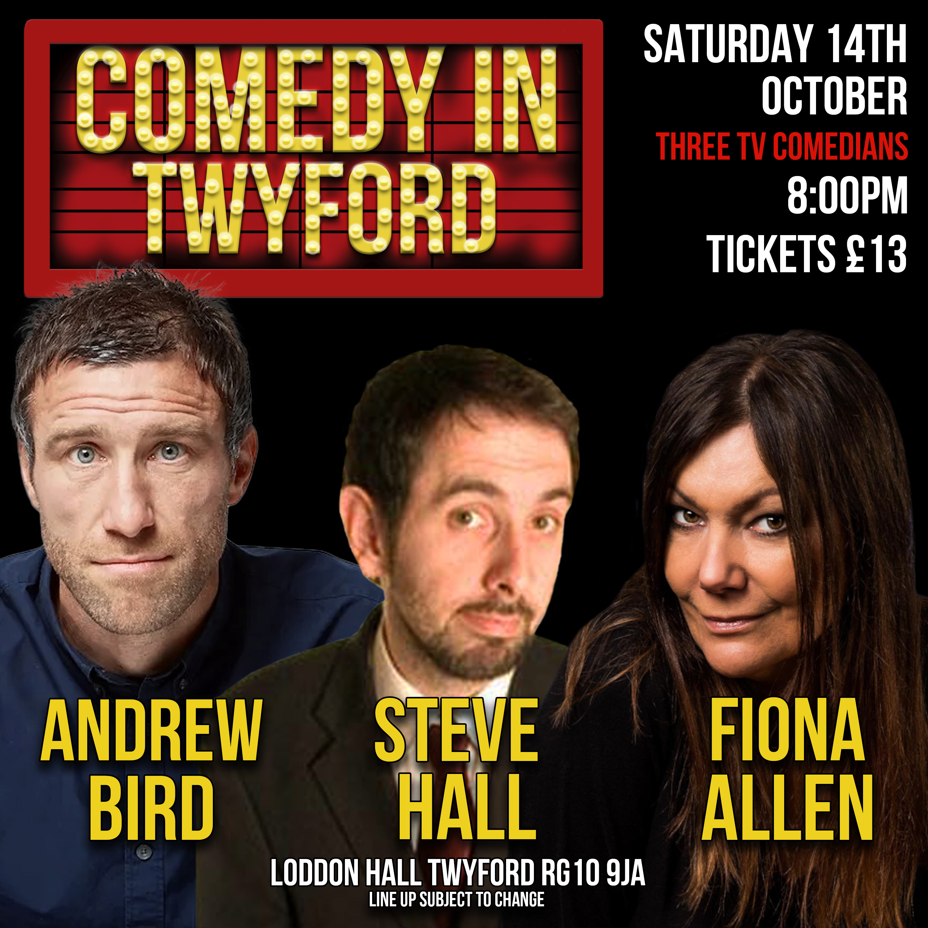 Comedy in Twyford | What's On Reading