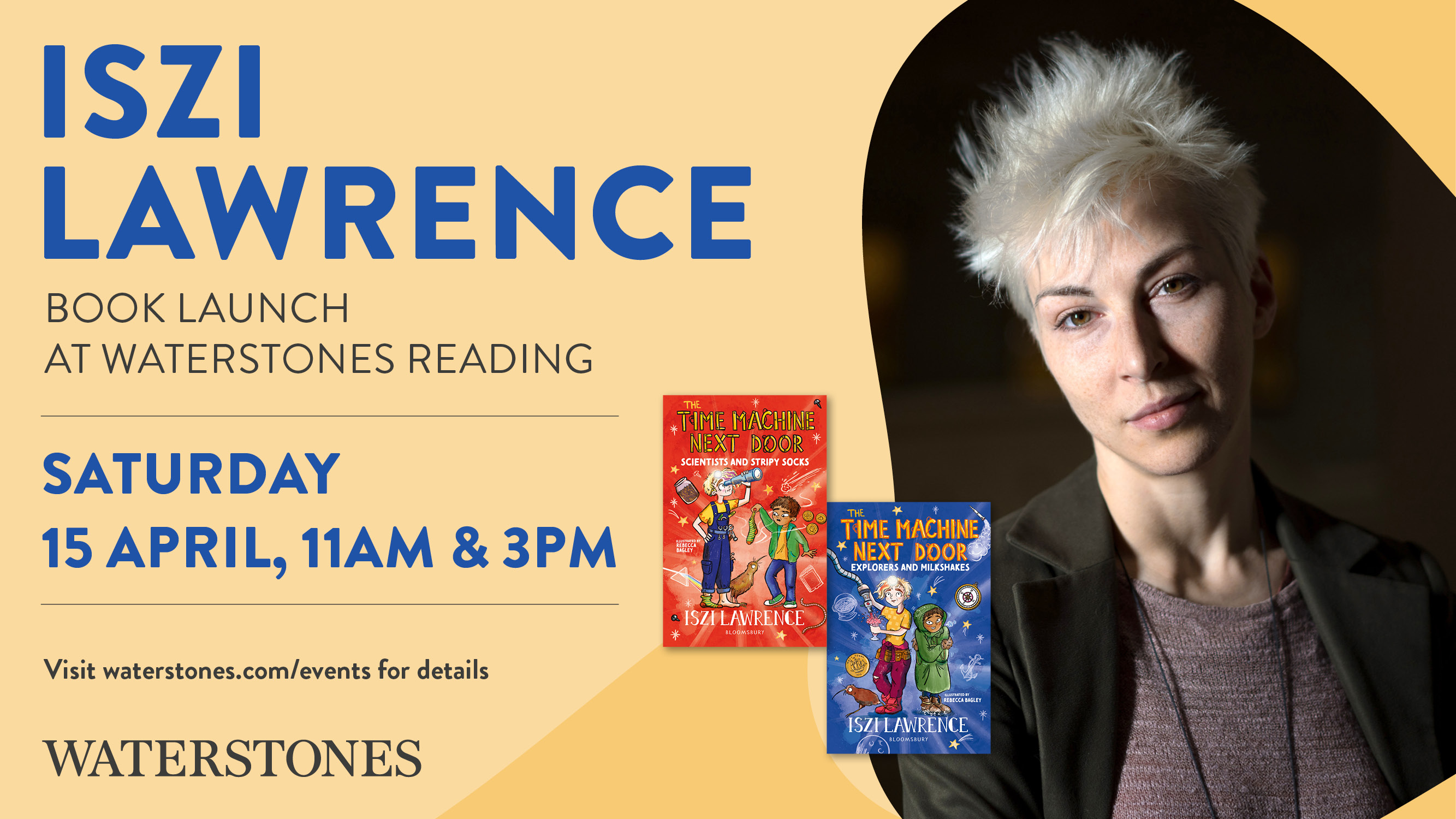 Iszi Lawrence and The Time Machine Next Door book launch | What's On ...