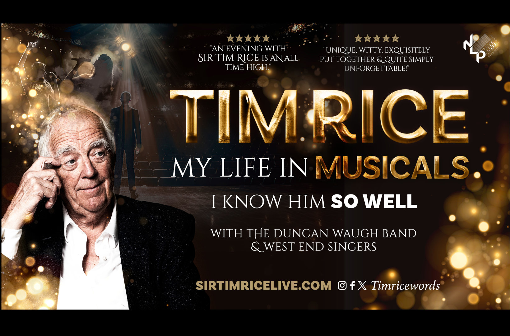 Tim Rice - My Life in Musicals | What's On Reading