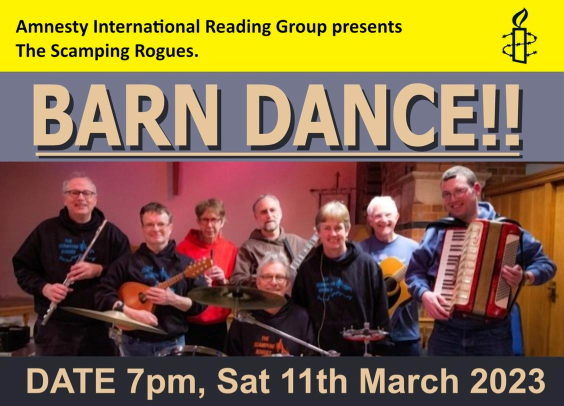 Reading Amnesty International Group’s Barn Dance. | What's On Reading