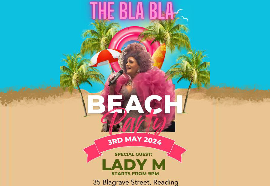 The Bla Bla Beach Party | What's On Reading
