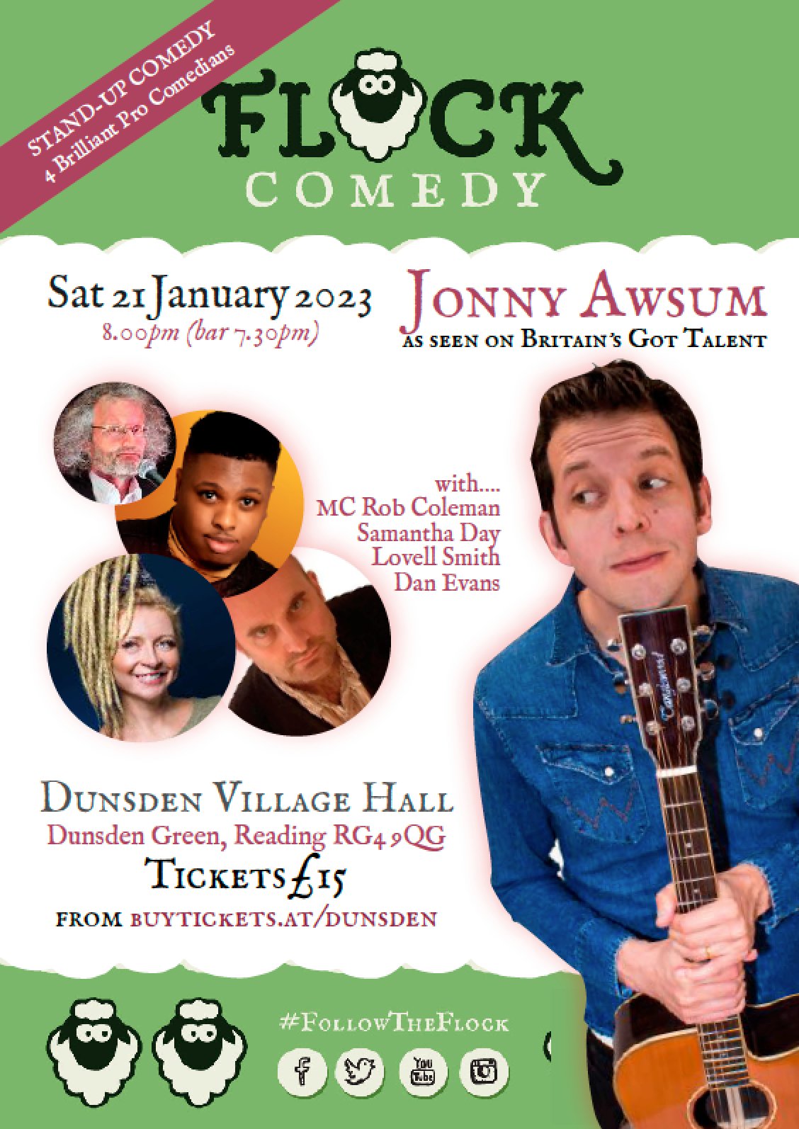Stand up to Comedy at Dunsden! | What's On Reading
