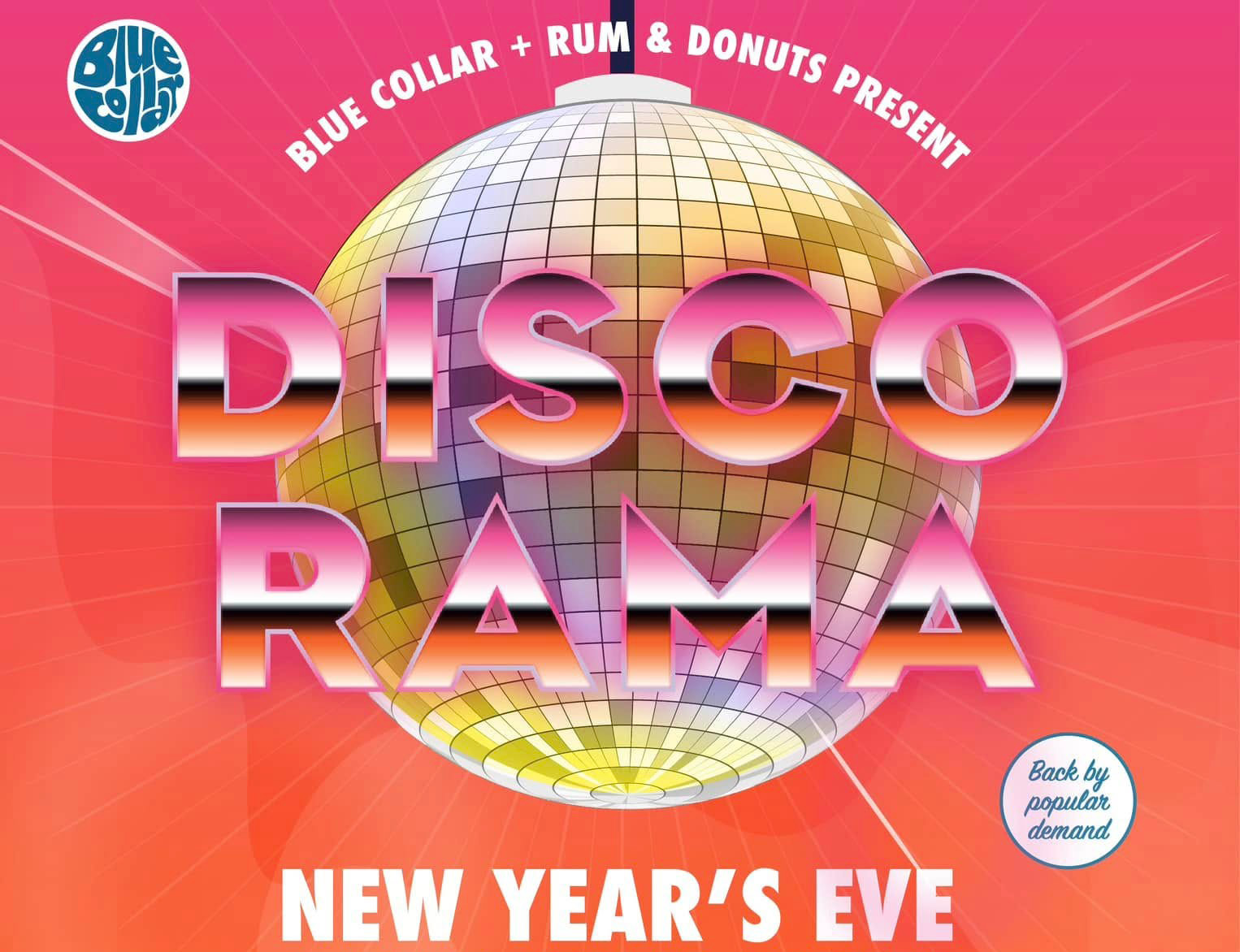 DISCORAMA - NYE at Blue Collar Corner | What's On Reading