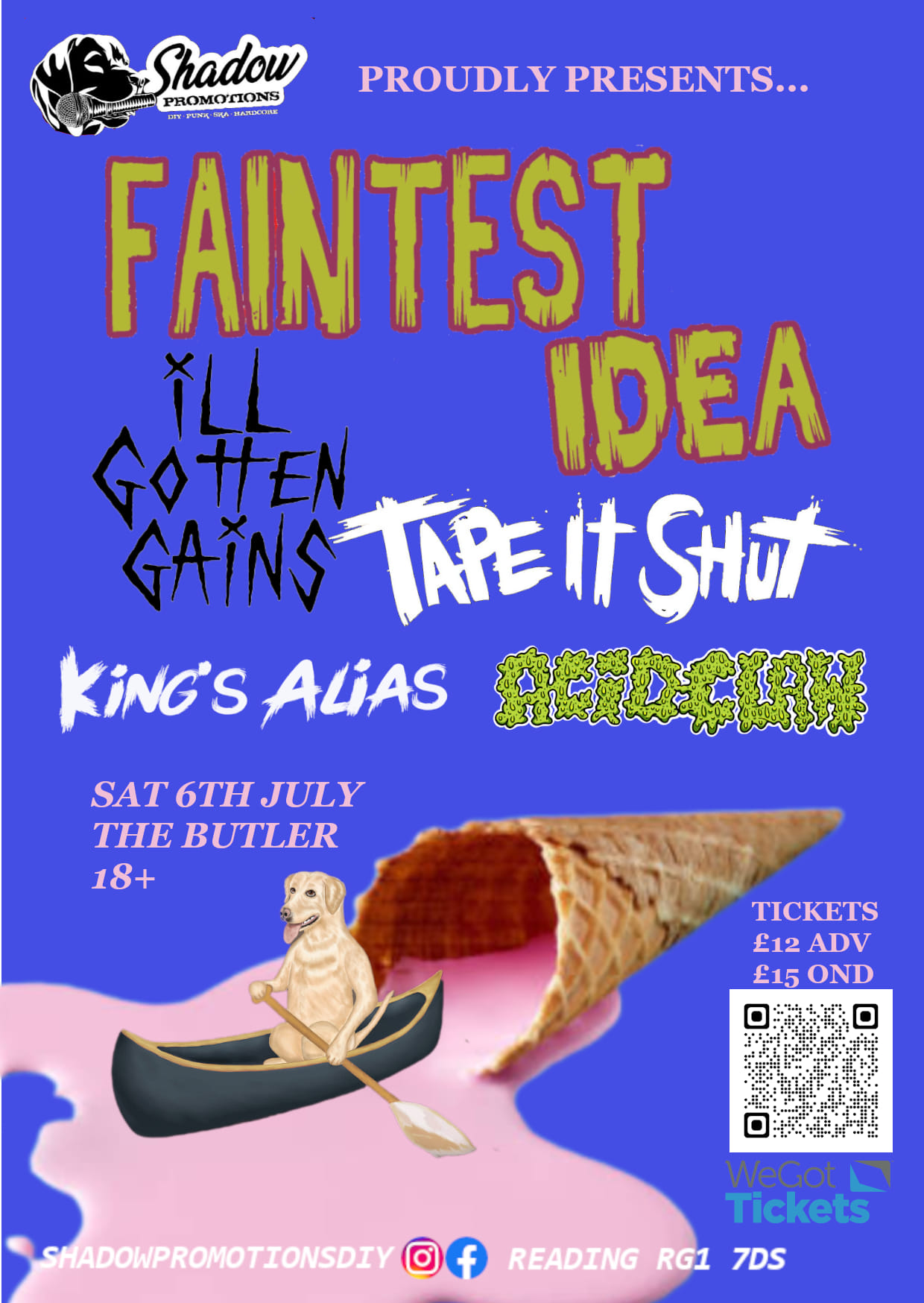 Shadow Promotions Presents: Faintest Idea | What's On Reading