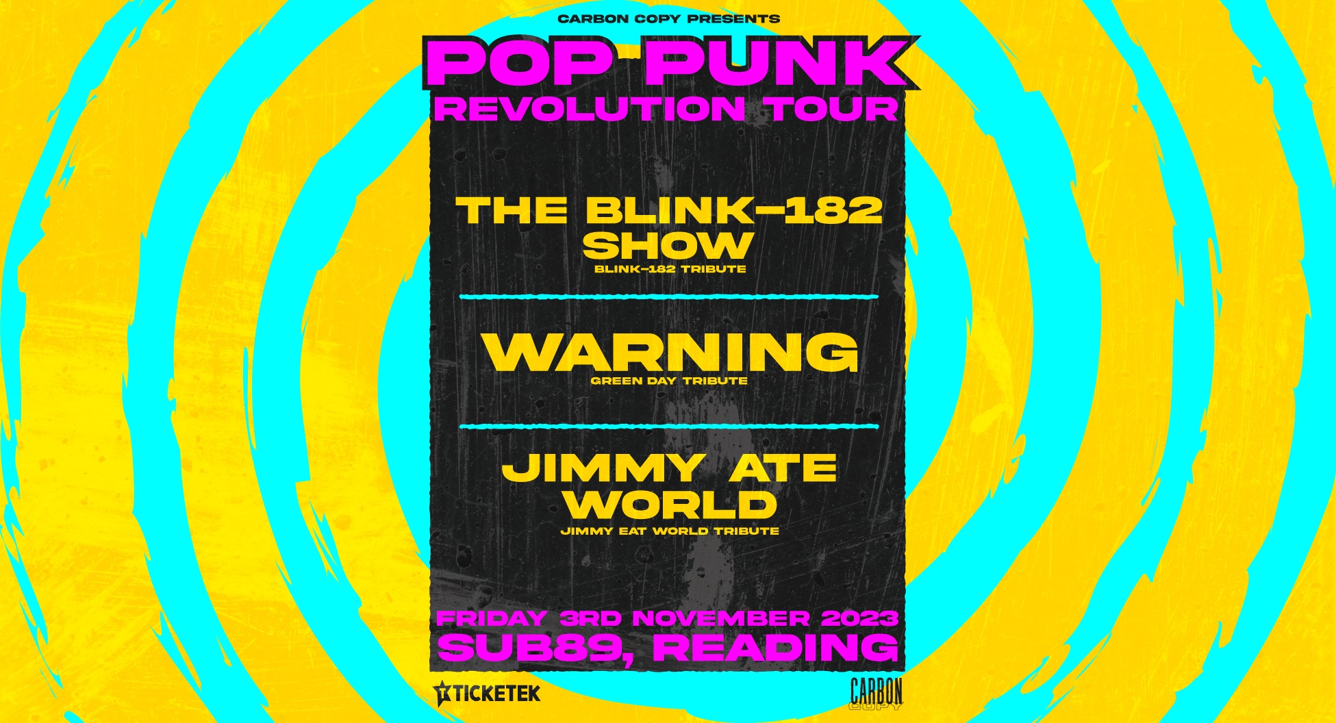 The Pop Punk Revolution Tour | What's On Reading