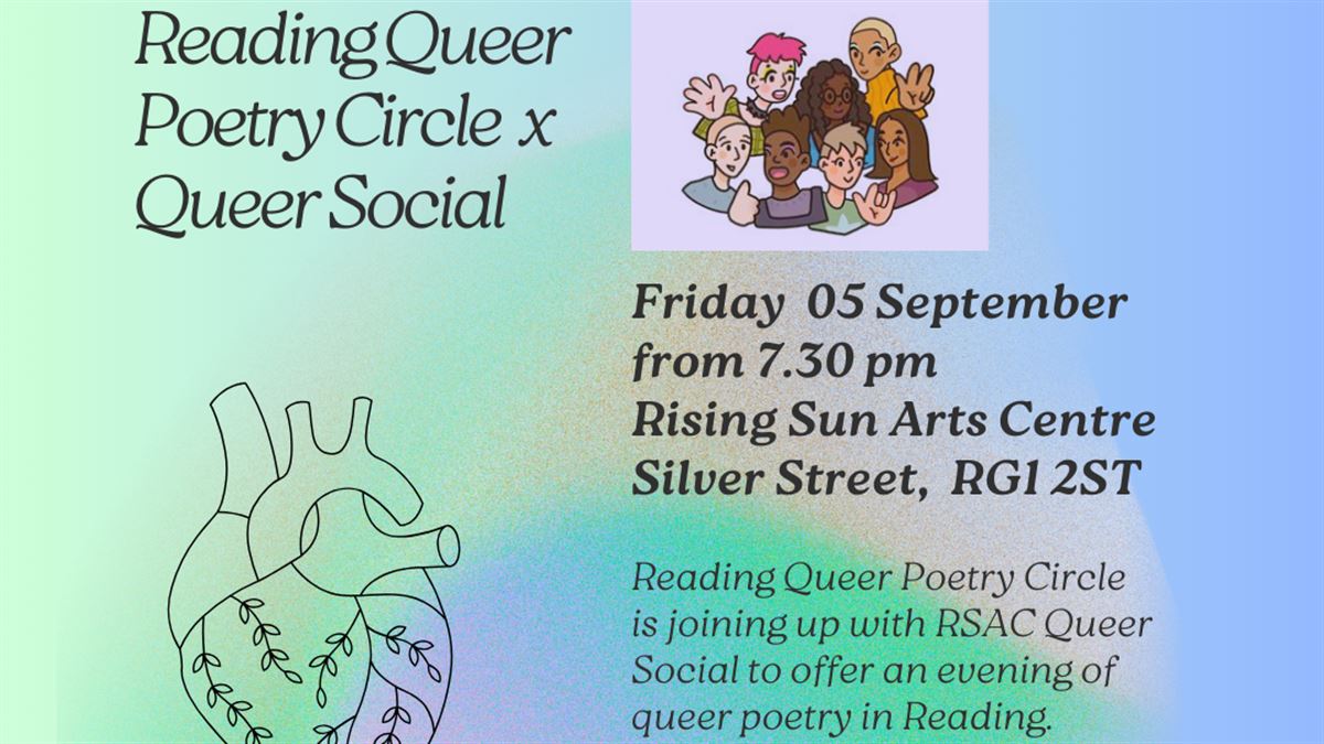 Queer Social x Reading Queer Poetry Circle | What's On Reading