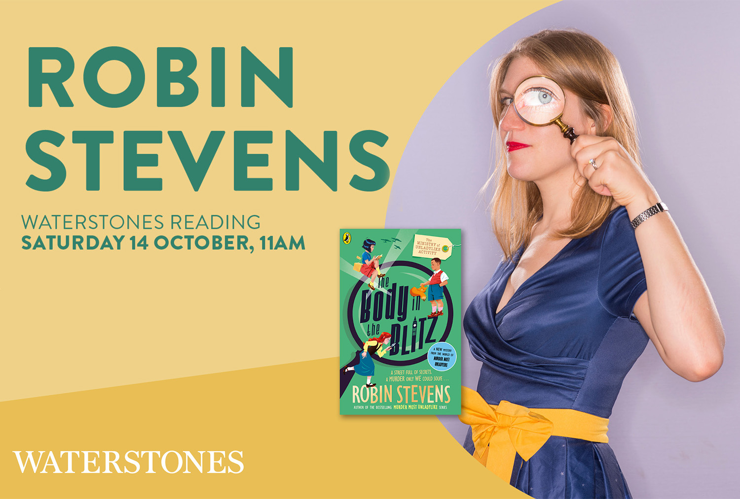 Book Signing with Robin Stevens for The Body in The Blitz | What's On ...