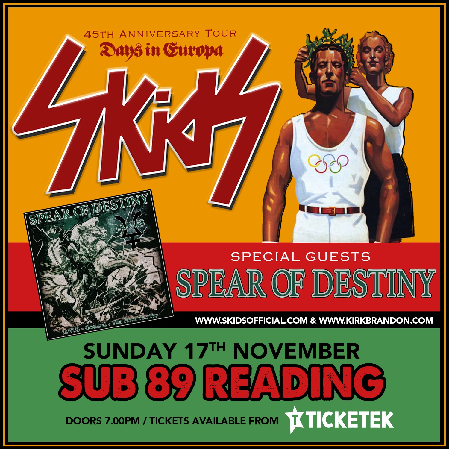 The Skids | What's On Reading