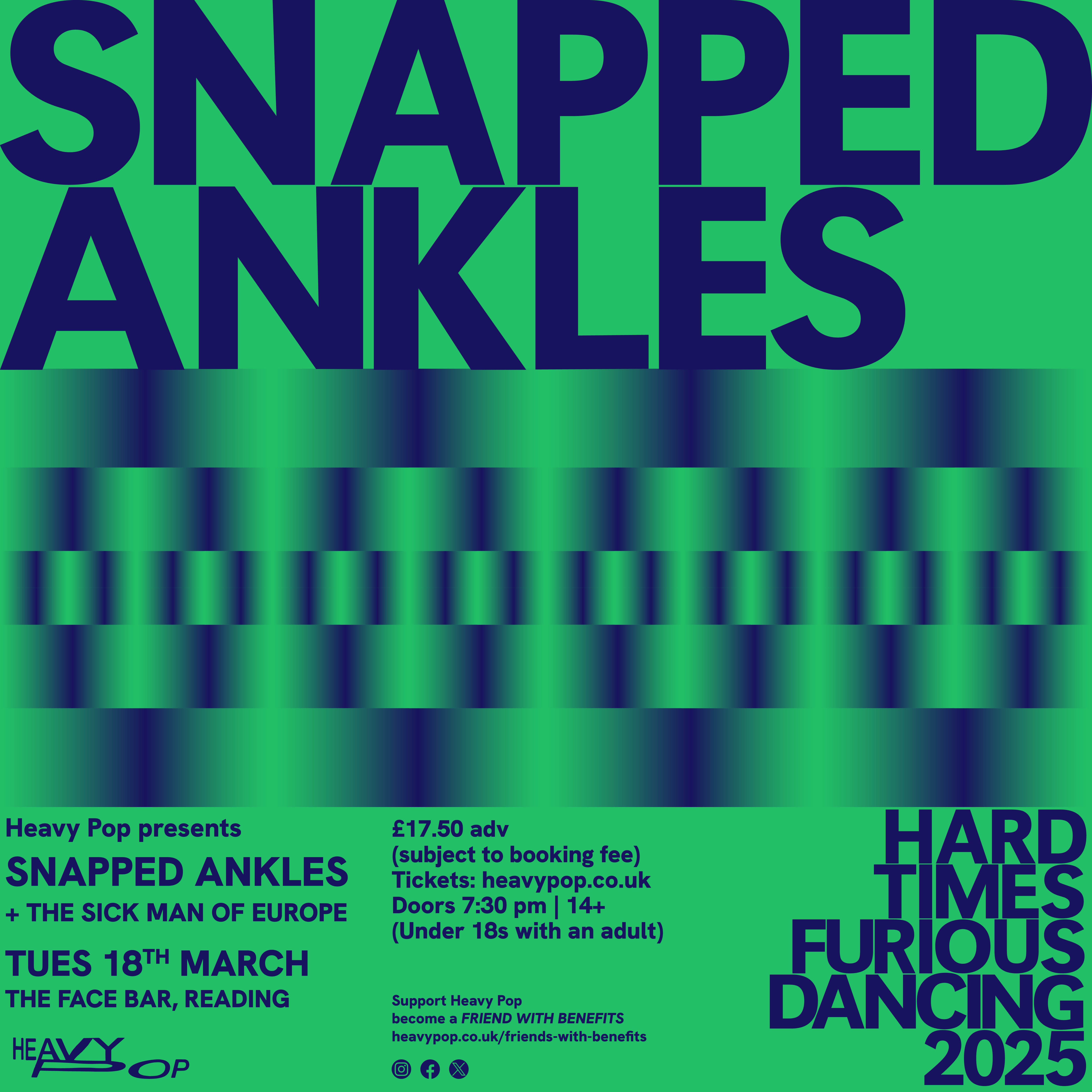 Heavy Pop: SNAPPED ANKLES | What's On Reading
