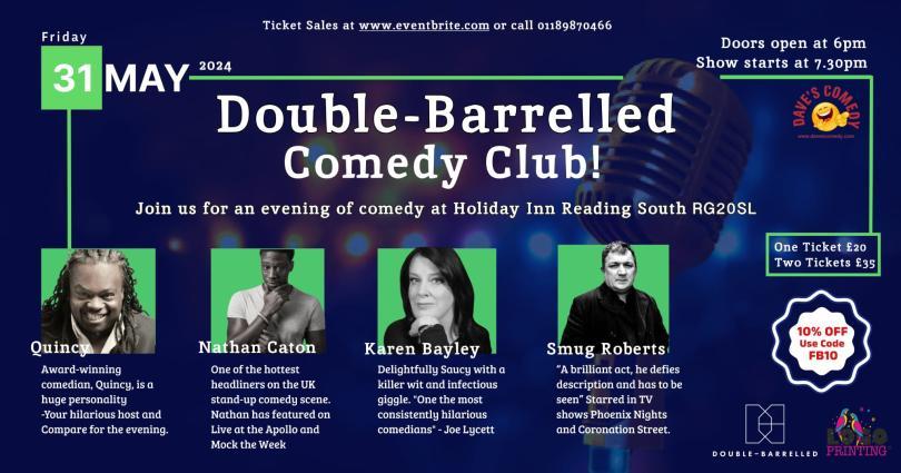 Comedy Club at Holiday Inn Reading South | What's On Reading