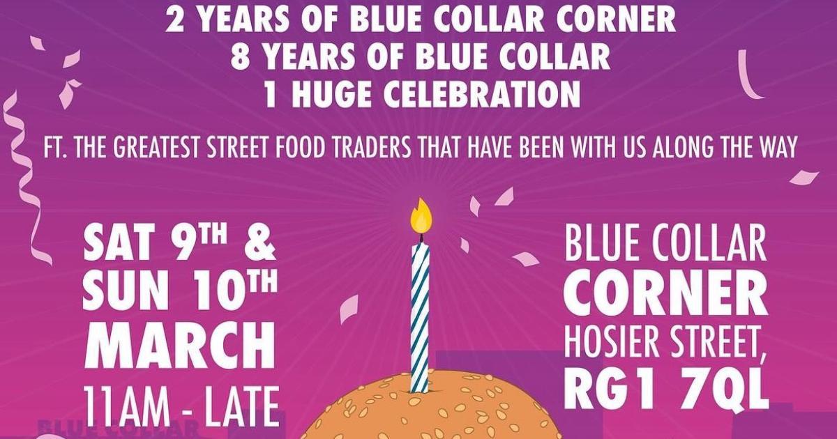 Blue Collar Birthday Party | What's On Reading