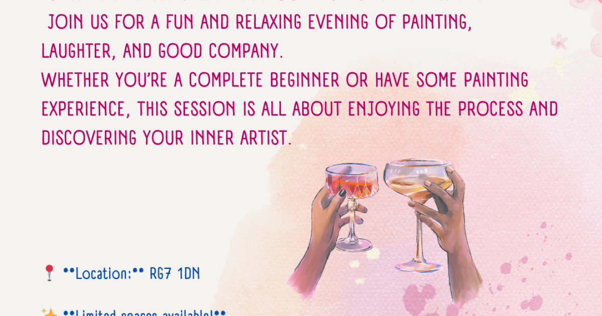 Sip And Paint | What's On Reading