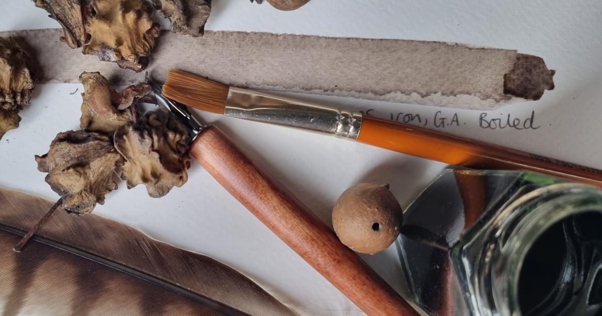 Inspired by Nature - Natural Ink Making with Oak Galls | What's On Reading