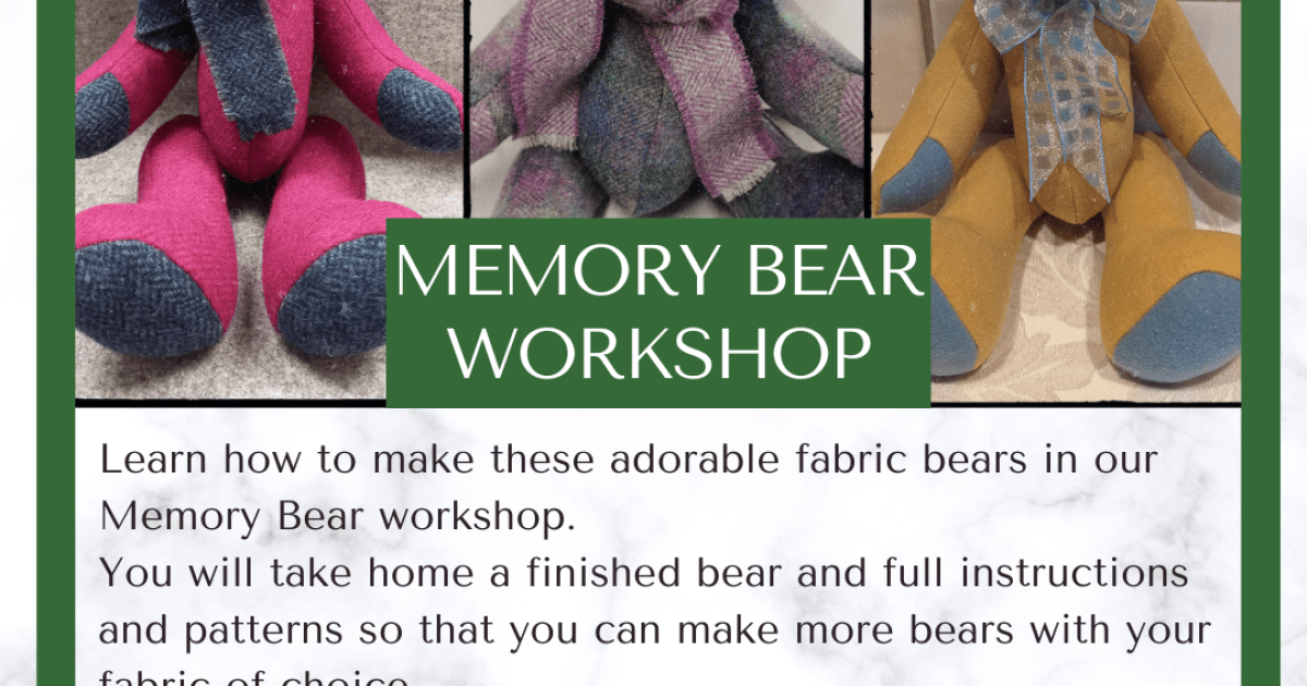 Fabric Memory Bear | What's On Reading