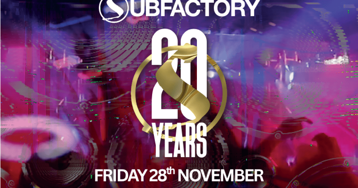 SUBFACTORY DnB | What's On Reading