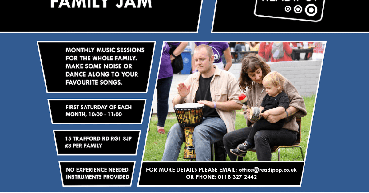 April Family Jam | What's On Reading