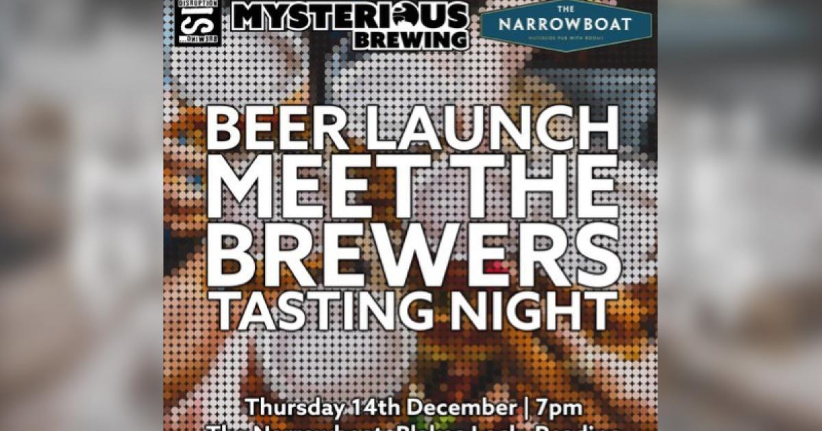 Mysterious Brewing Meet The Brewers Tasting Night | What's On Reading