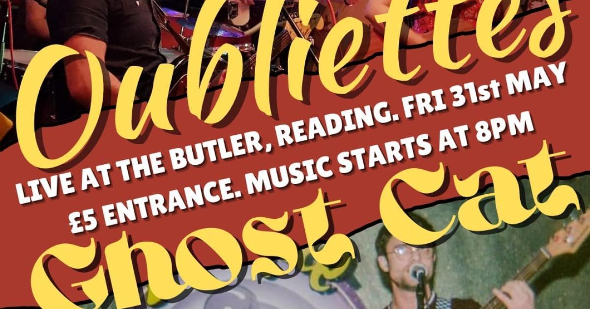 Oubliettes and Ghost Cat live at The Butler | What's On Reading